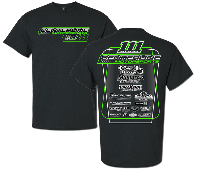 centerline motorsports crew t shirt black $ 25 . 00 $ 30 . 00 low stock