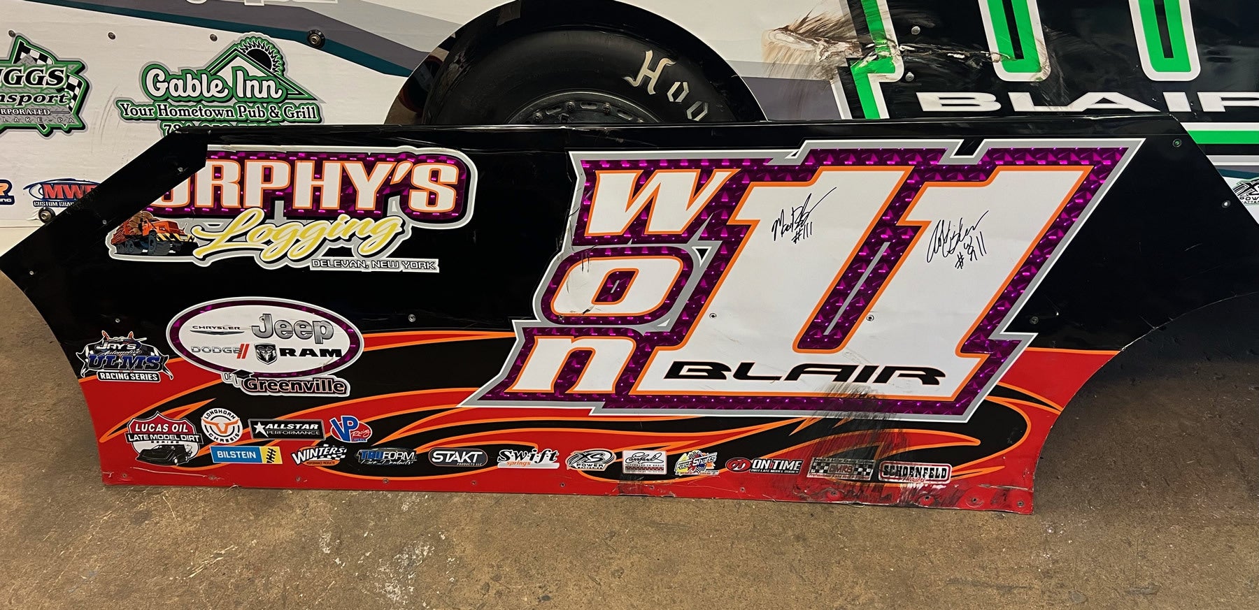 WON11 Throwback Door Raffle | Team Blair Racing