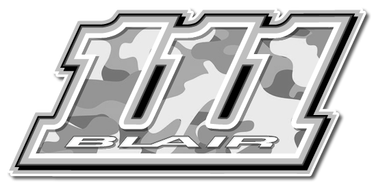 D5 - 111 Camo Decal (Grey) | Team Blair Racing