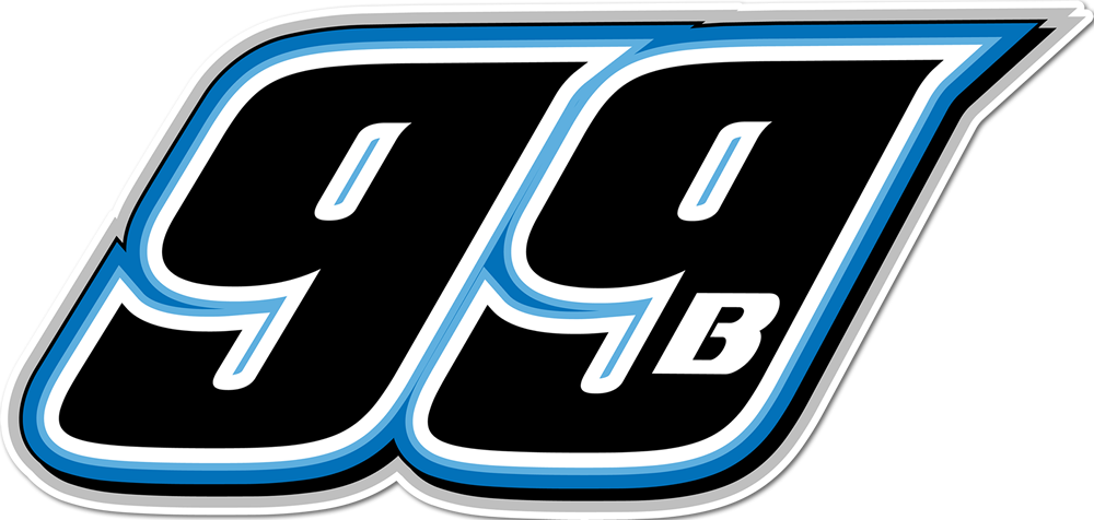 D12 - 99 Number Decal | Team Blair Racing